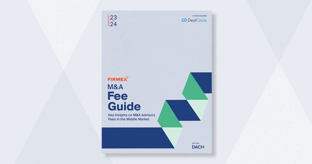M&A Fee Guide 2023-2024 — DACH Edition | Firmex VDR